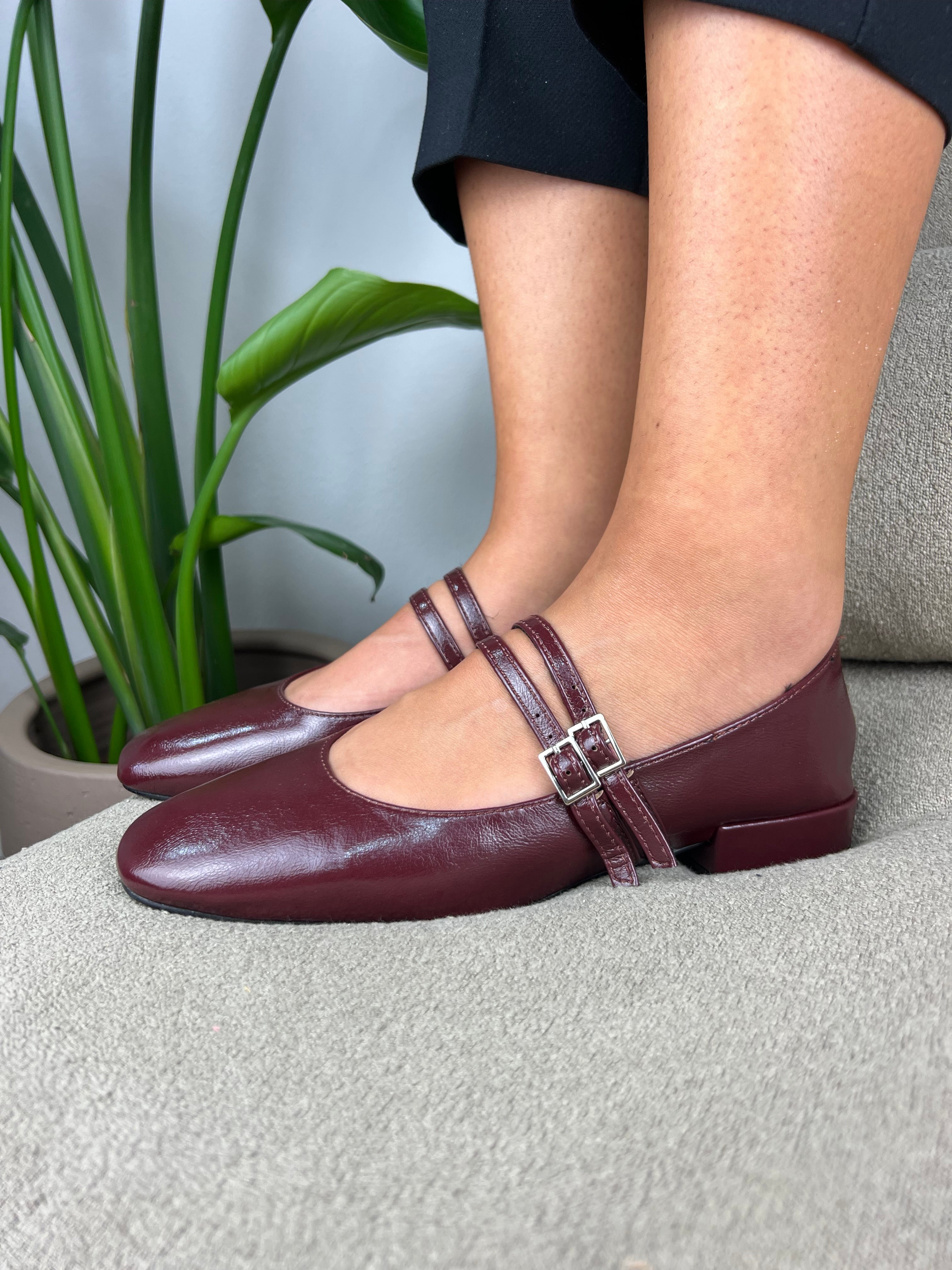 Mary Jane - Bordeaux – Caema by Carolina